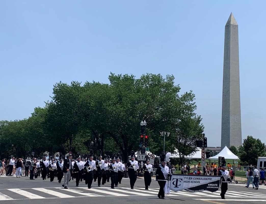 TCHS Band Marches in DC Independence Day Parade | News, Sports, Jobs ...